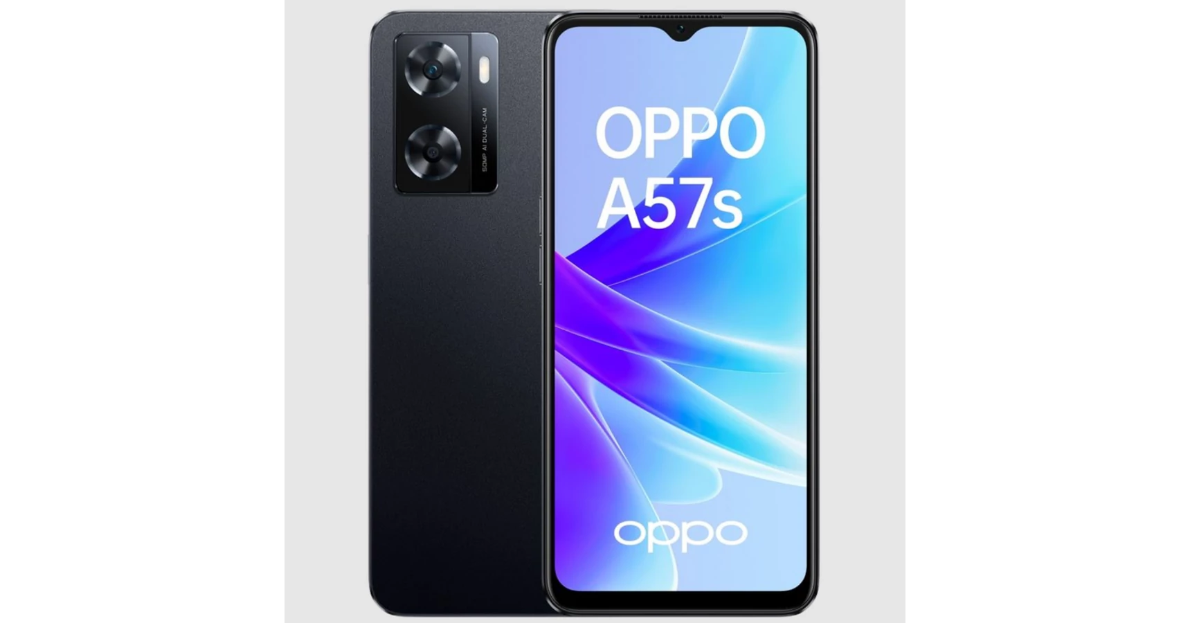OPPO A57s 128GB 4GB RAM Dual fekete - A57s