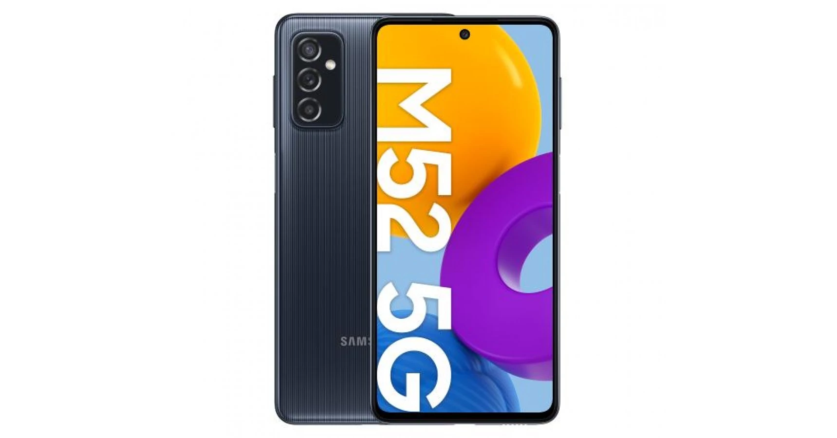 Samsung Galaxy M52 5G 128GB 6GB RAM Dual (SM-M526) fekete - Galaxy M52 5G