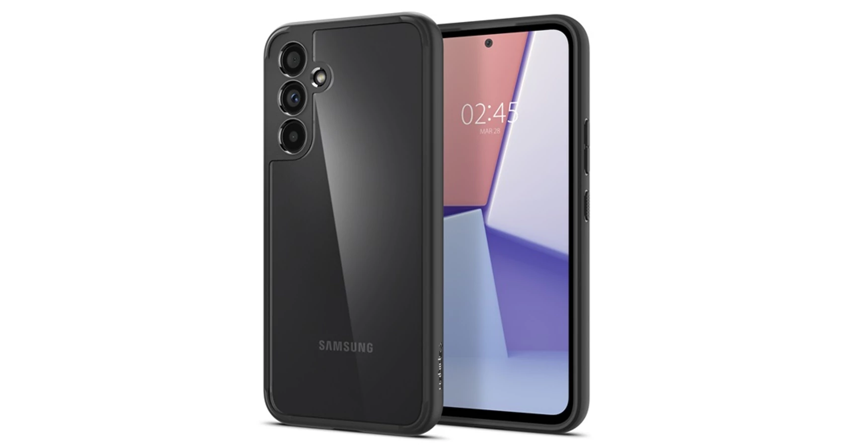 Spigen Ultra Hybrid Samsung Galaxy A54 5G tok, Matte Black, fekete ...
