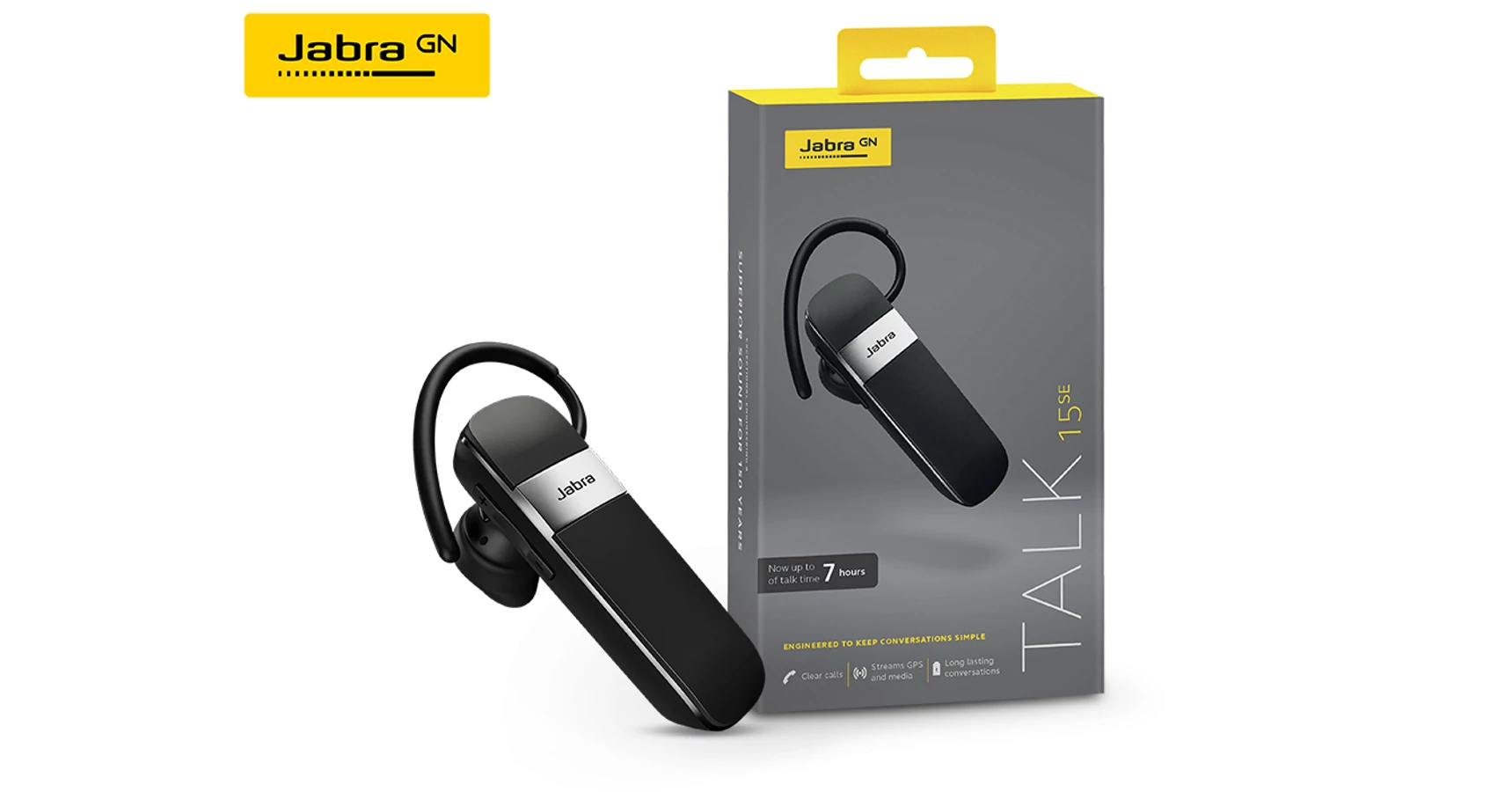 Jabra Talk 15 SE Bluetooth headset v5.0 - MultiPoint - fekete ...