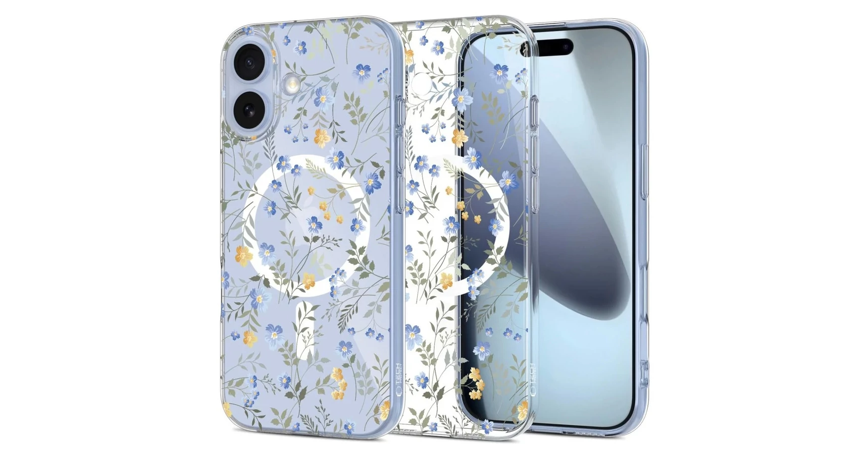 TECH-PROTECT FLEXAIR MAGSAFE iPhone 17 készülékhez tok SPRING FLOWERS ...